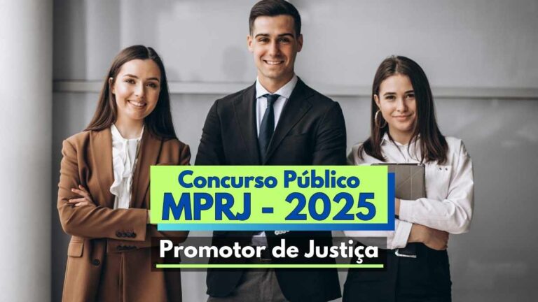 Concurso MPRJ oferece salário de R$ 37.7 mil para Promotor
